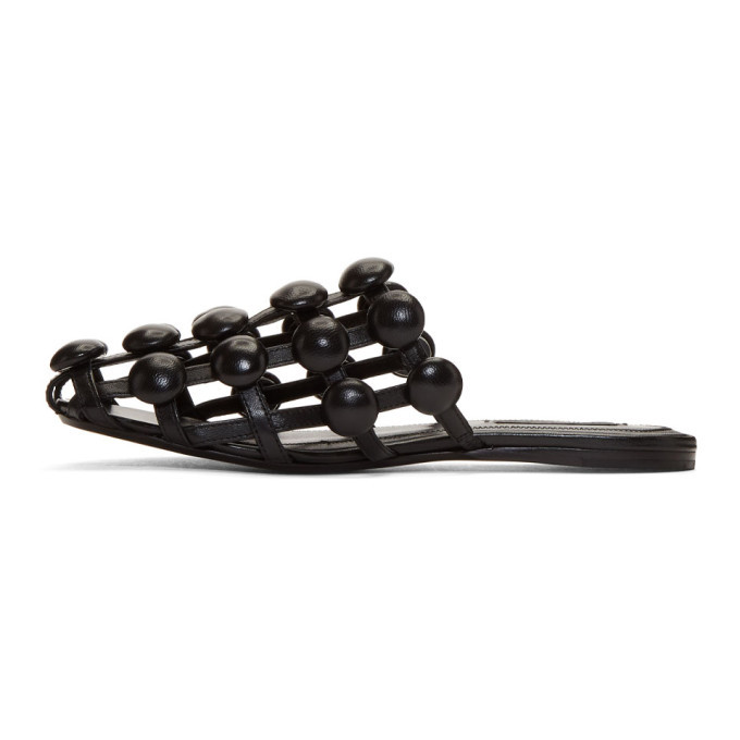 Alexander Wang Black Amelia Slides Alexander Wang