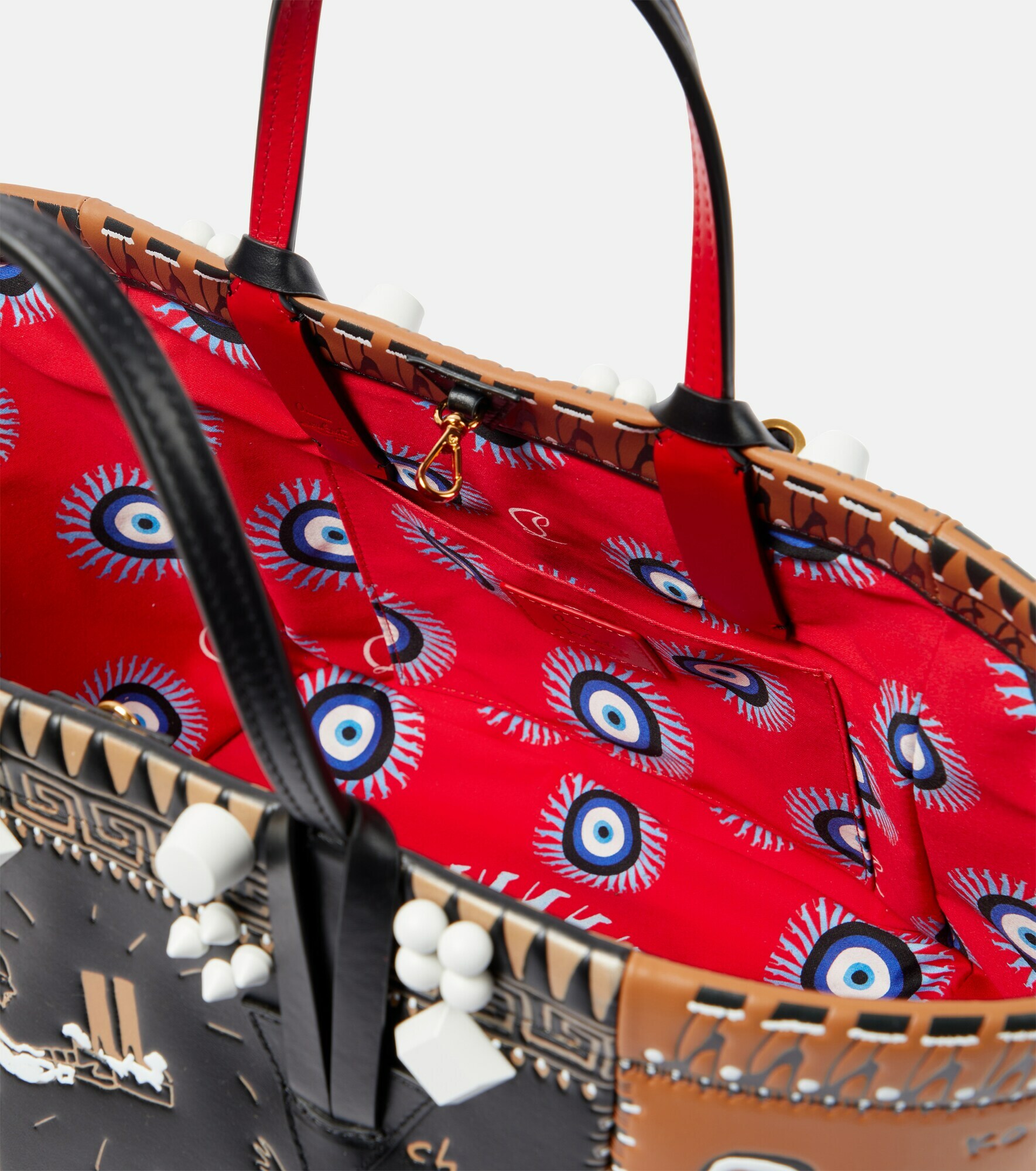 Christian Louboutin - Greekaba Small leather tote Christian Louboutin