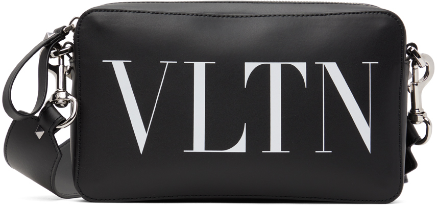 Valentino Garavani Black 'VLTN' Crossbody Bag Valentino Garavani