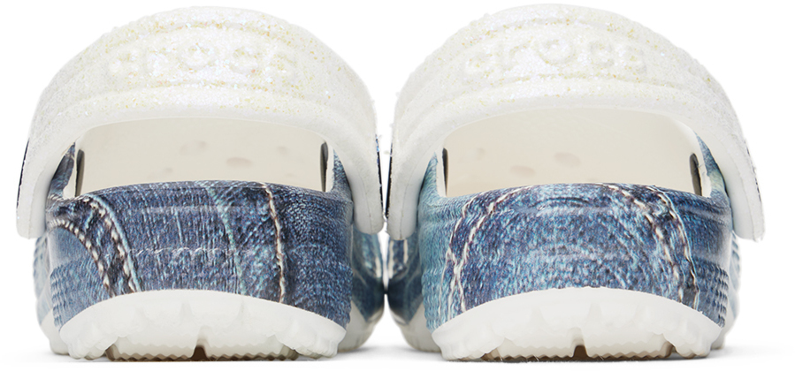 Crocs Baby Blue Classic Denim Clogs Crocs