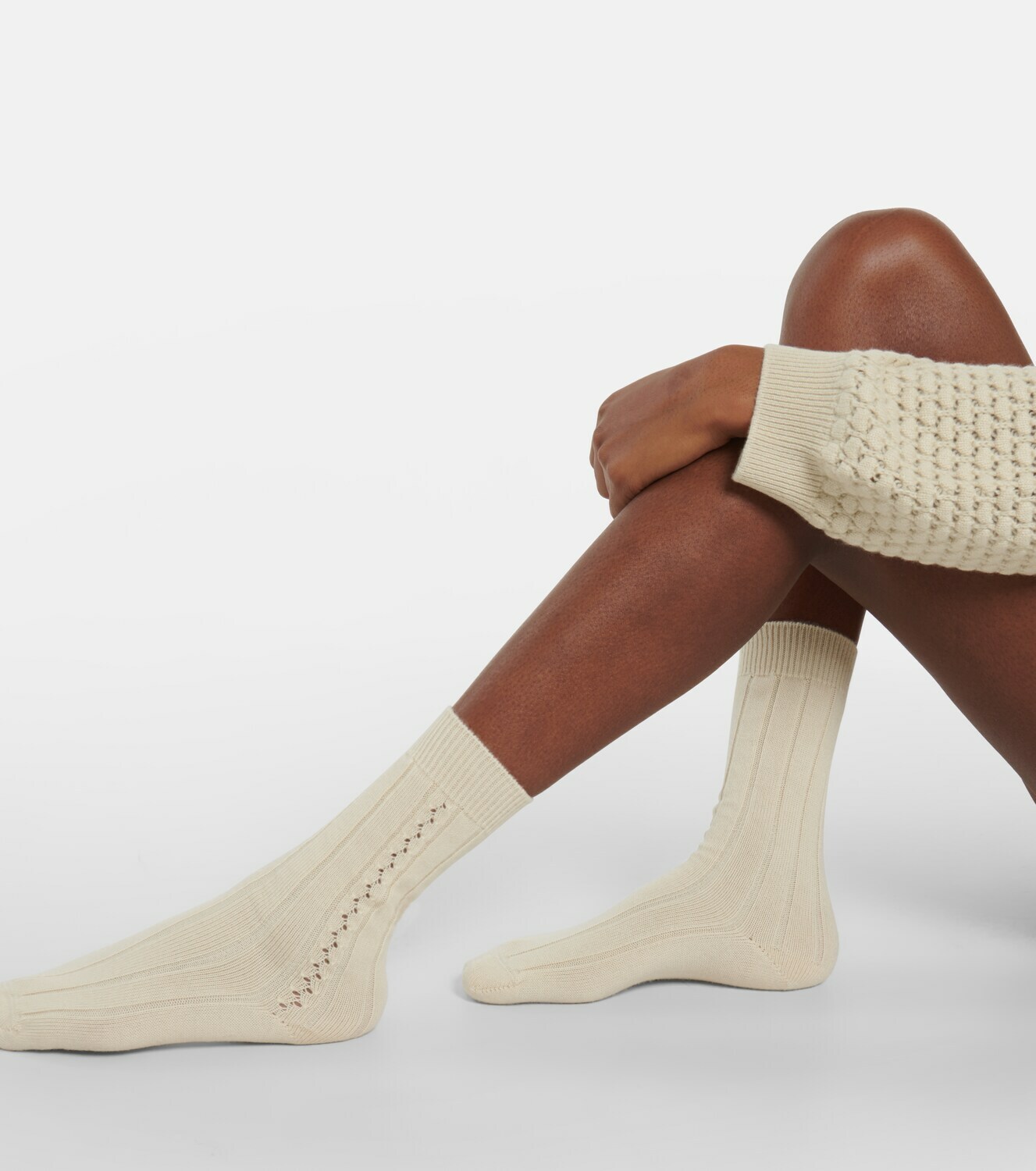 Loro Piana - Bobby ribbed-knit cashmere socks Loro Piana