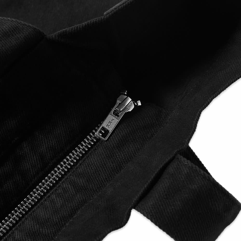 Raf Simons Men's Denim Tote Bag in Black Raf Simons