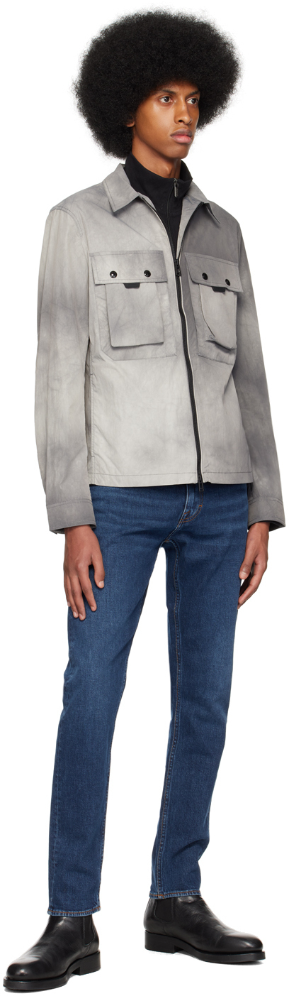 Belstaff Gray Tactical Jacket Belstaff