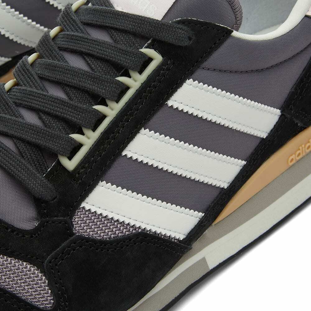 Adidas Men's ZX 500 Sneakers in Core Black/Almost Pink adidas