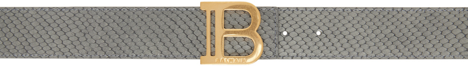 Balmain Silver B-Belt Belt Balmain