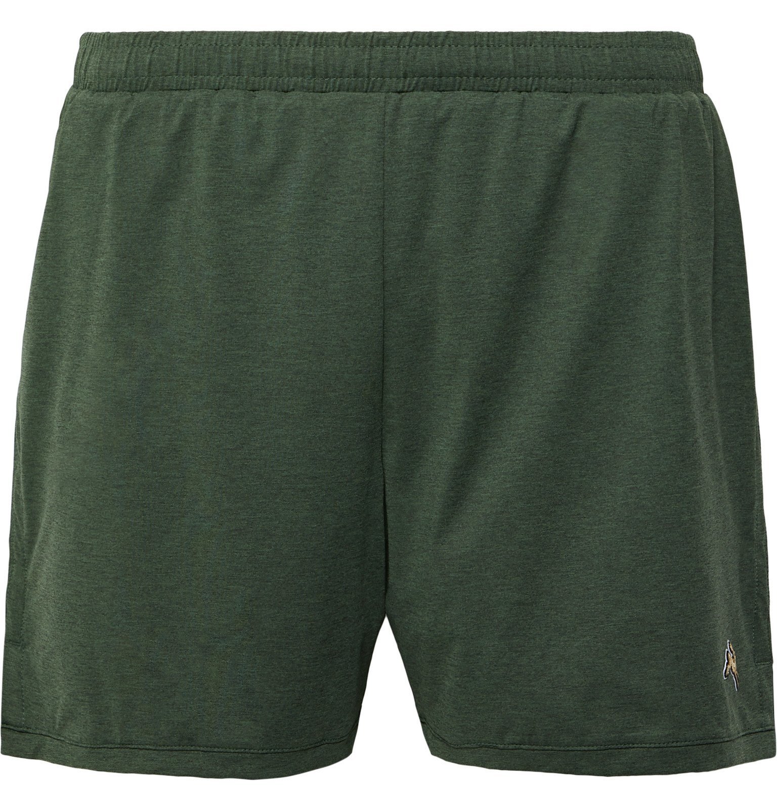 Tracksmith - Session Stretch-Jersey Shorts - Green Tracksmith