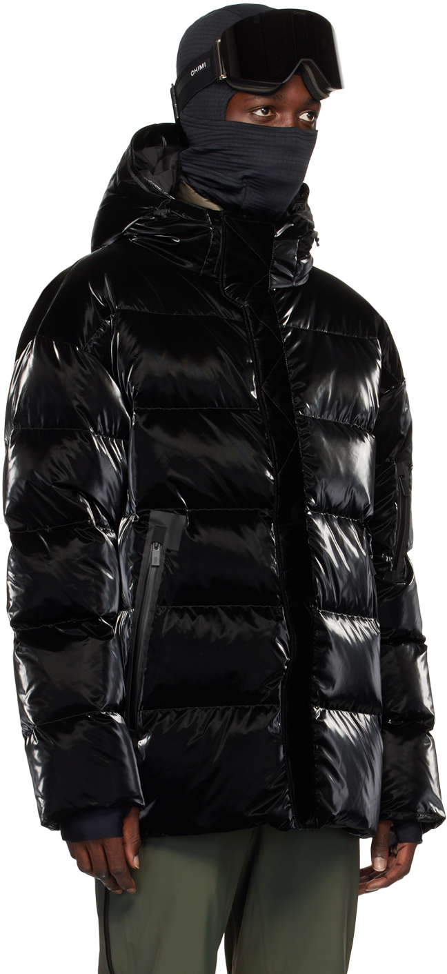 Templa Black Gloss Down Jacket Templa