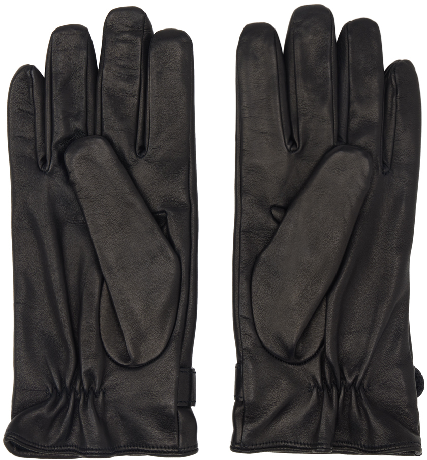 Diesel Black Dermont Gloves Diesel
