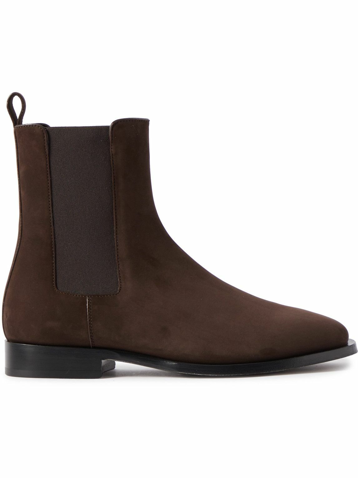 The Row - Grunge Suede Chelsea Boots - Brown The Row