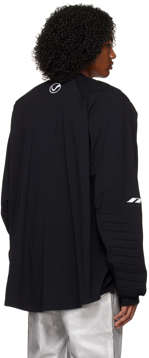 VETEMENTS Black Gamer Padded Long Sleeve T-Shirt Vetements