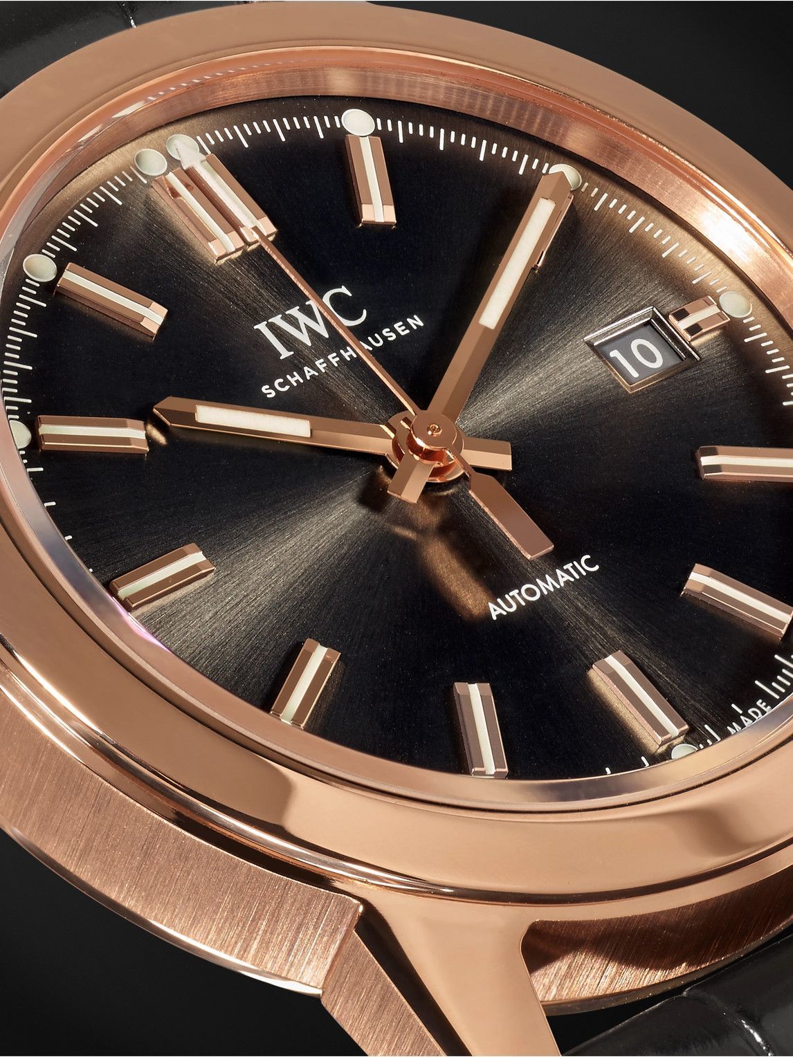 IWC Schaffhausen - Ingenieur Automatic 40mm 18-Karat Red Gold and ...