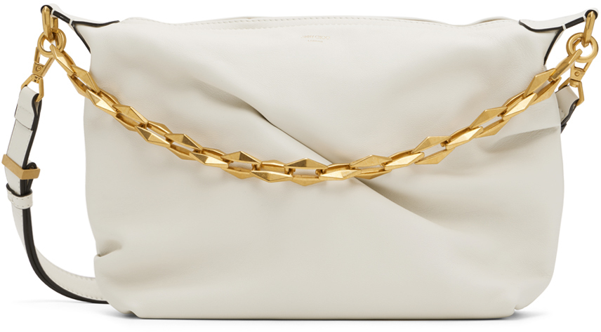 Jimmy Choo Off-White Small Soft Bag Jimmy Choo