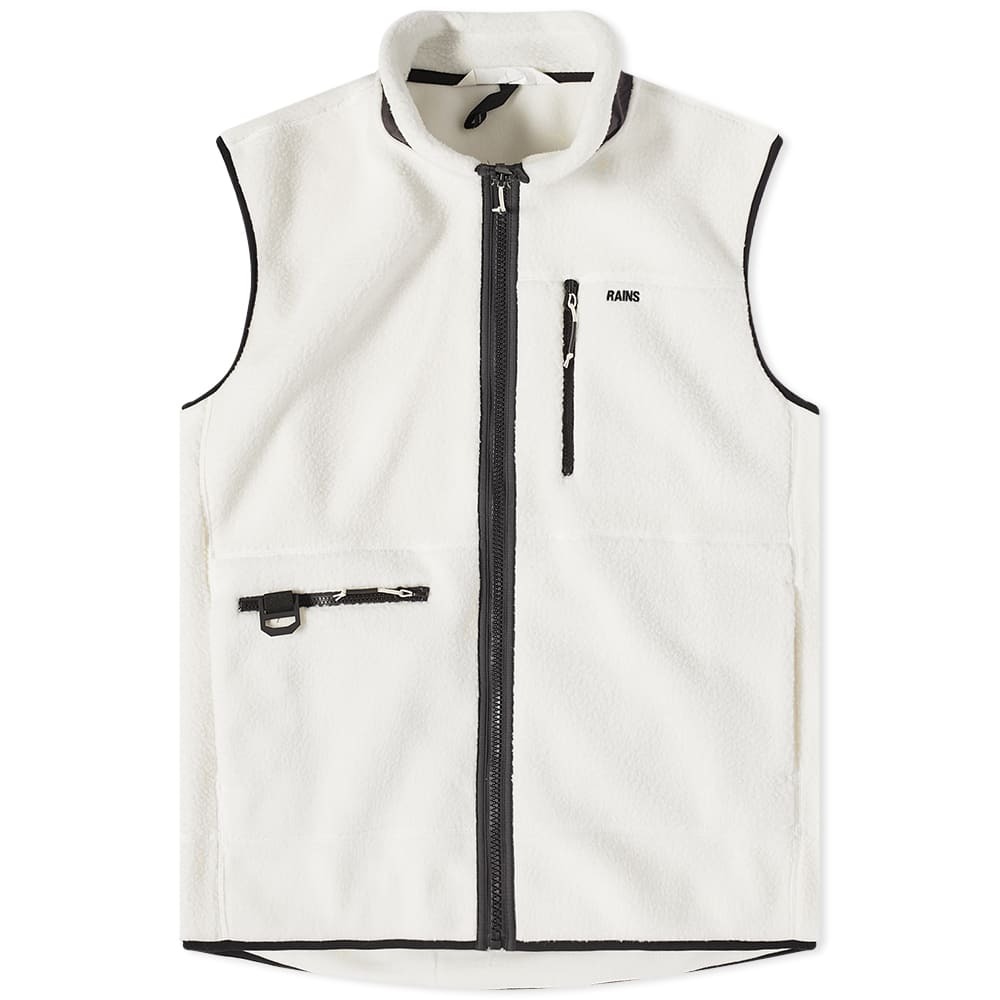 Rains Men's Heavy Fleece Gilet in Fossil Rains