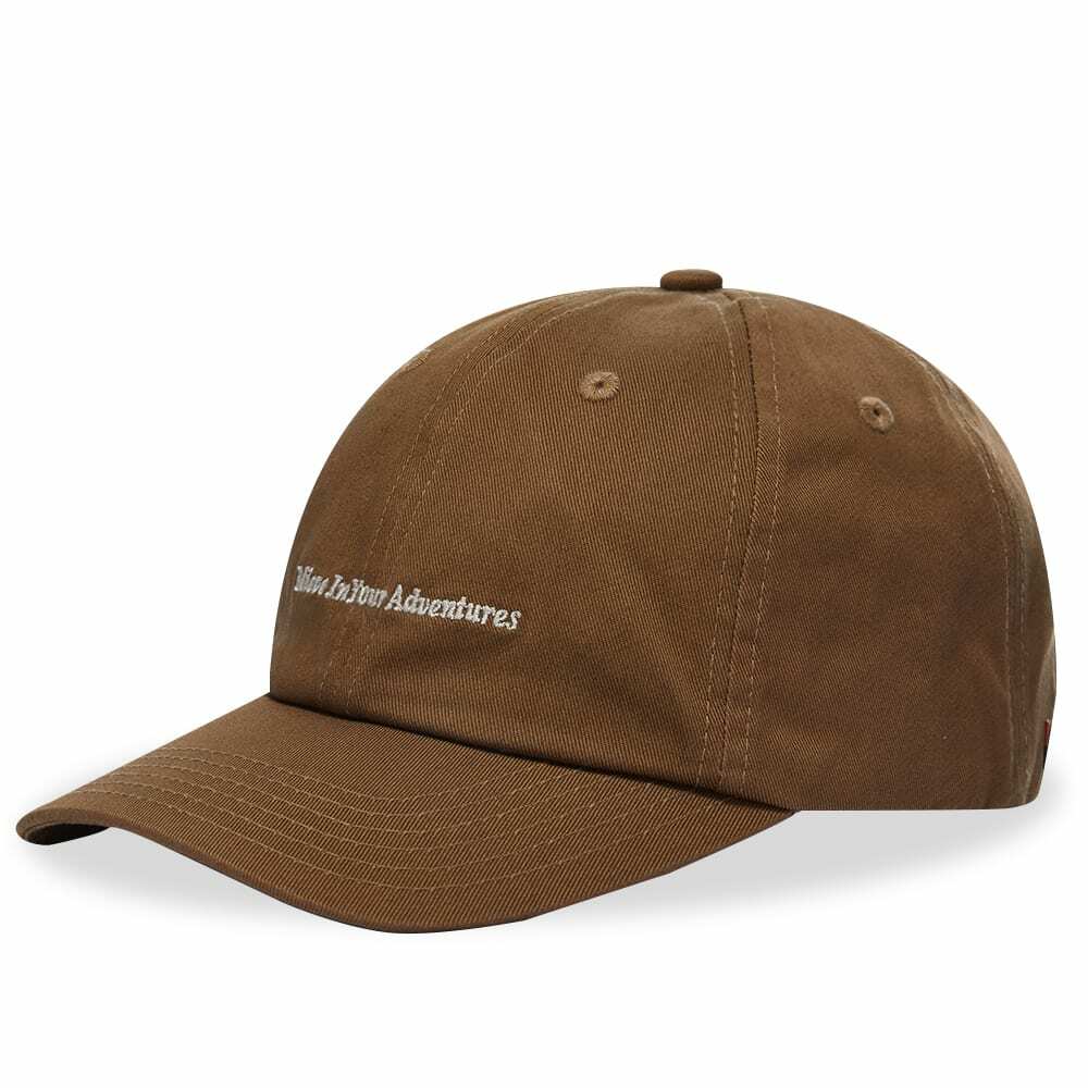 Nanga Men's Believe In Your Adventures Embroidery Cap in Beige Nanga