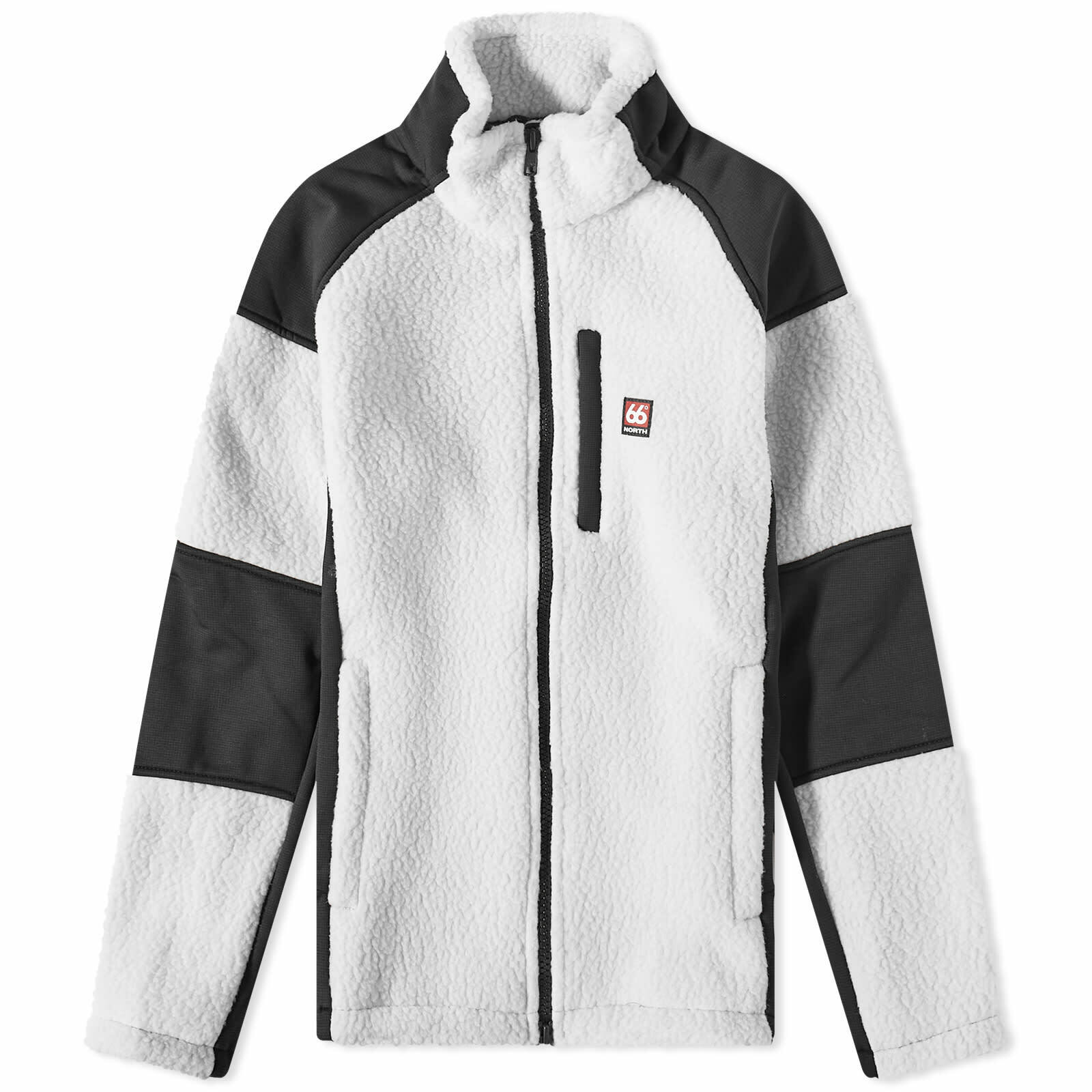 66° North Men's Tindur Technical Shearling Jacket in Grey Dawn 66° North