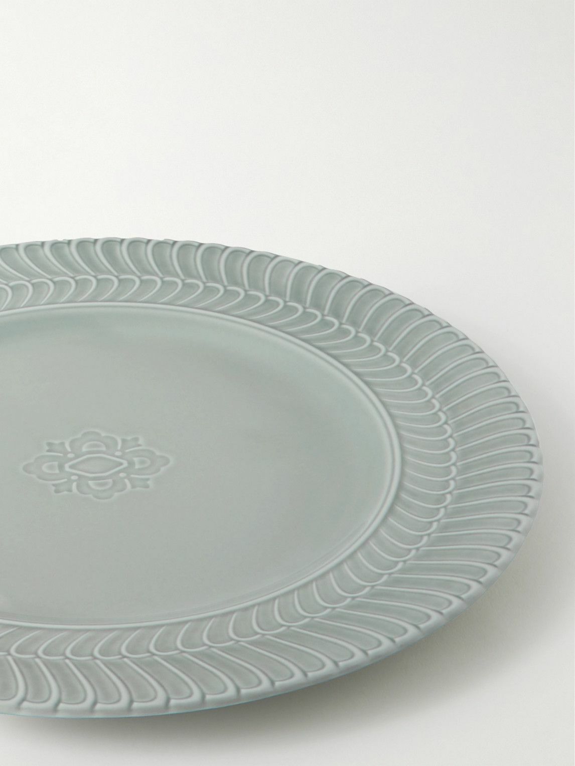 Buccellati - Double Rouche 31cm Porcelain Dinner Plate Buccellati