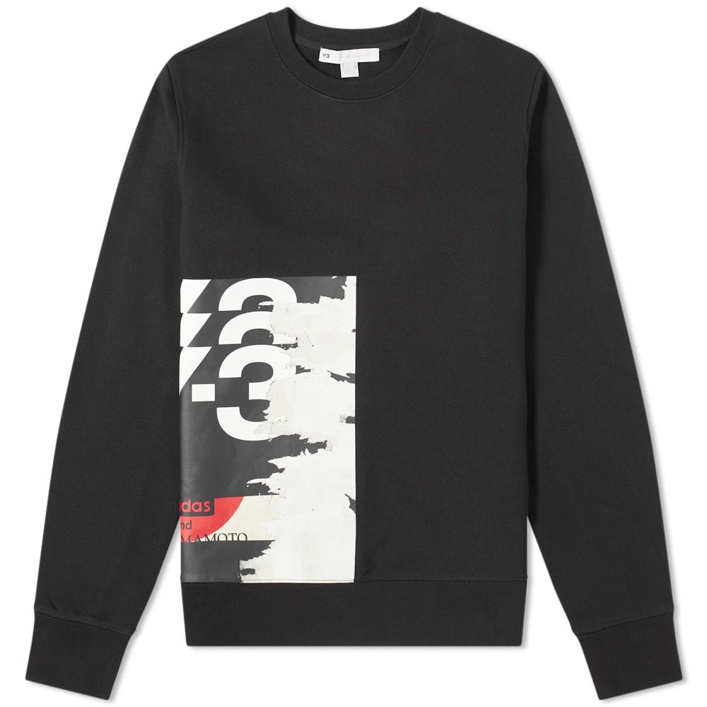 Y-3 Graphic Logo Crew Sweat Y-3