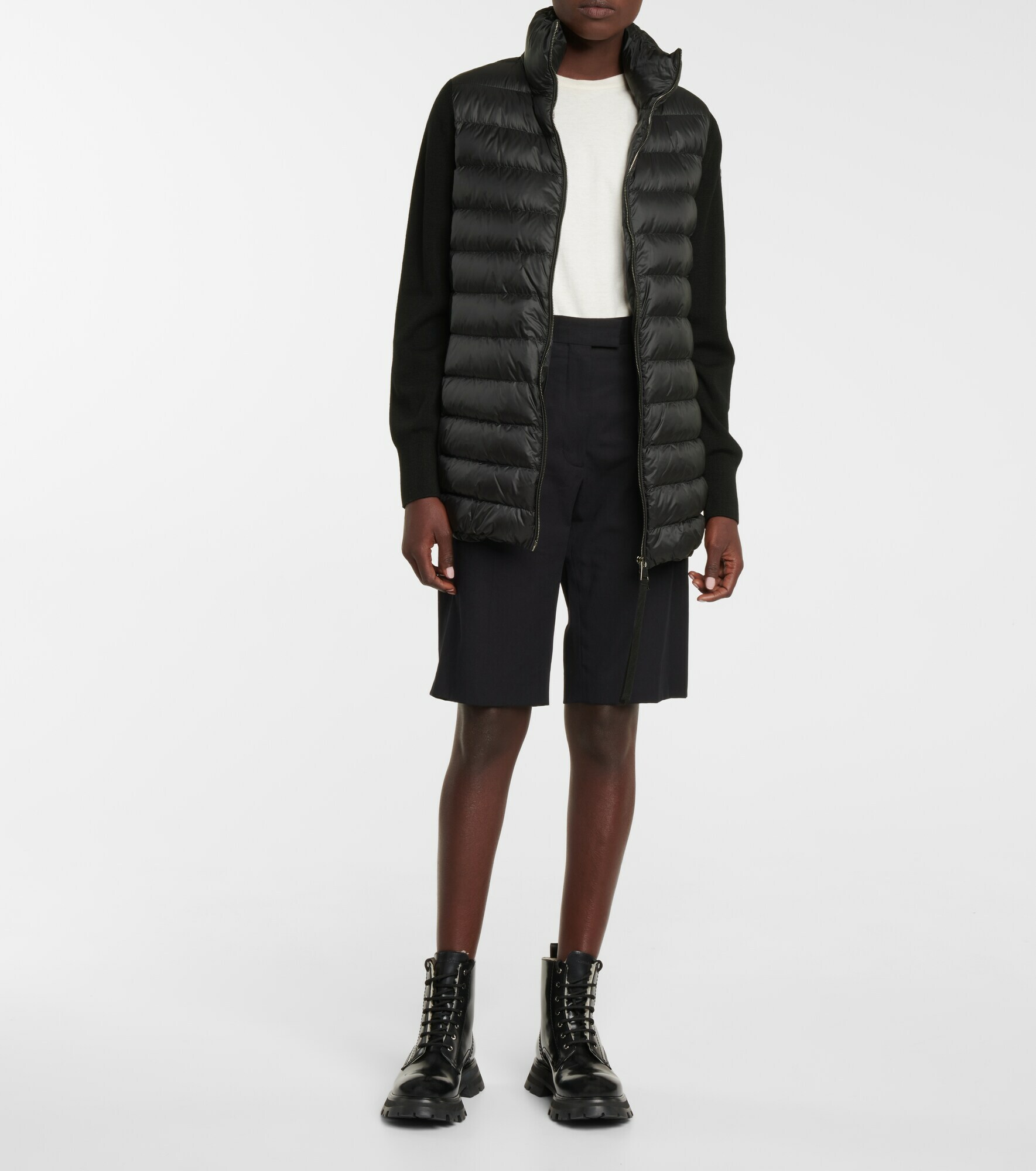Moncler - Wool and down jacket Moncler
