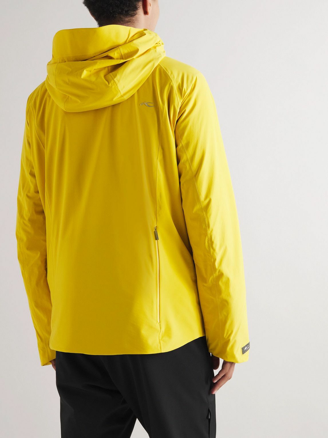 Kjus - Ligety Shell Hooded Ski Jacket - Yellow Kjus