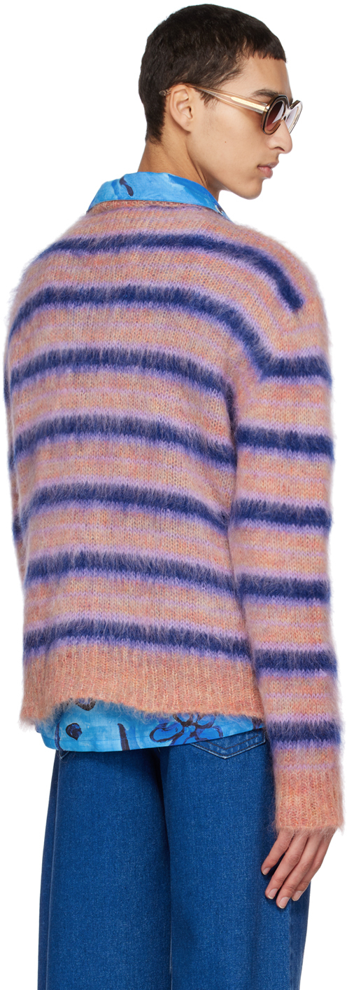 Marni Pink Striped Sweater Marni