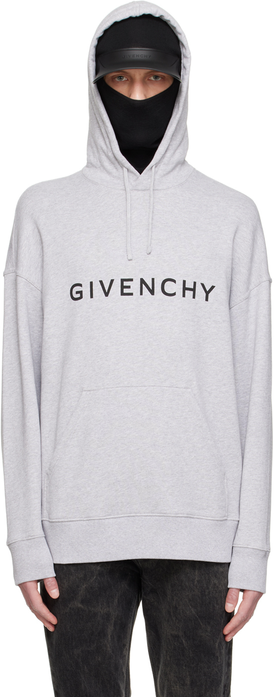 Givenchy Gray Archetype Hoodie Givenchy