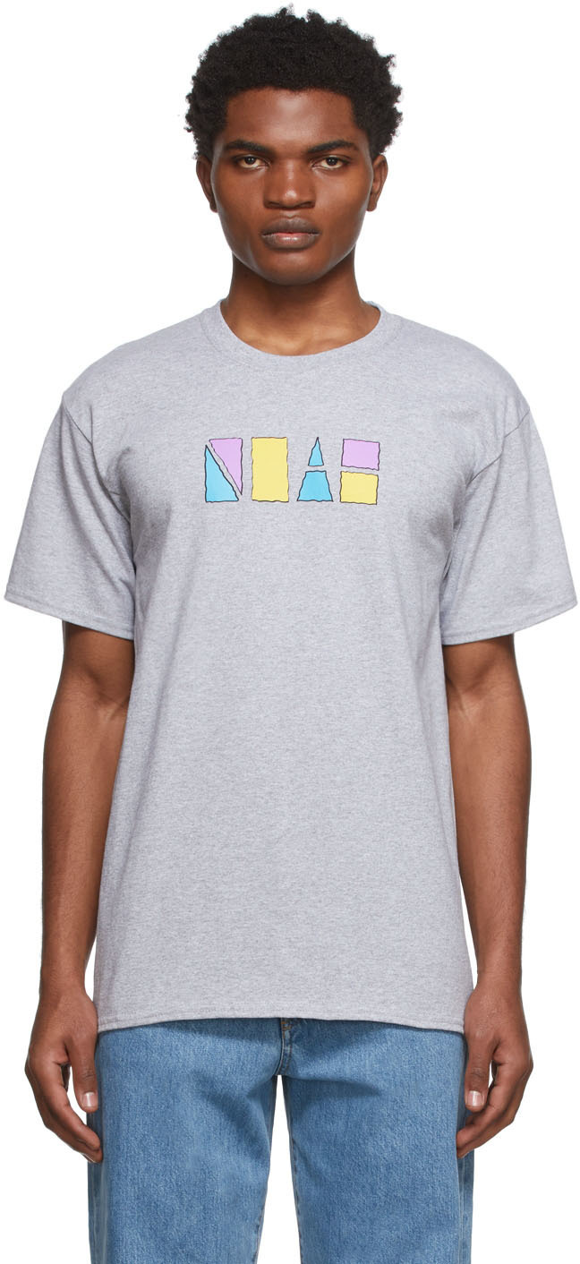 Noah Grey Cotton T-Shirt Noah NYC