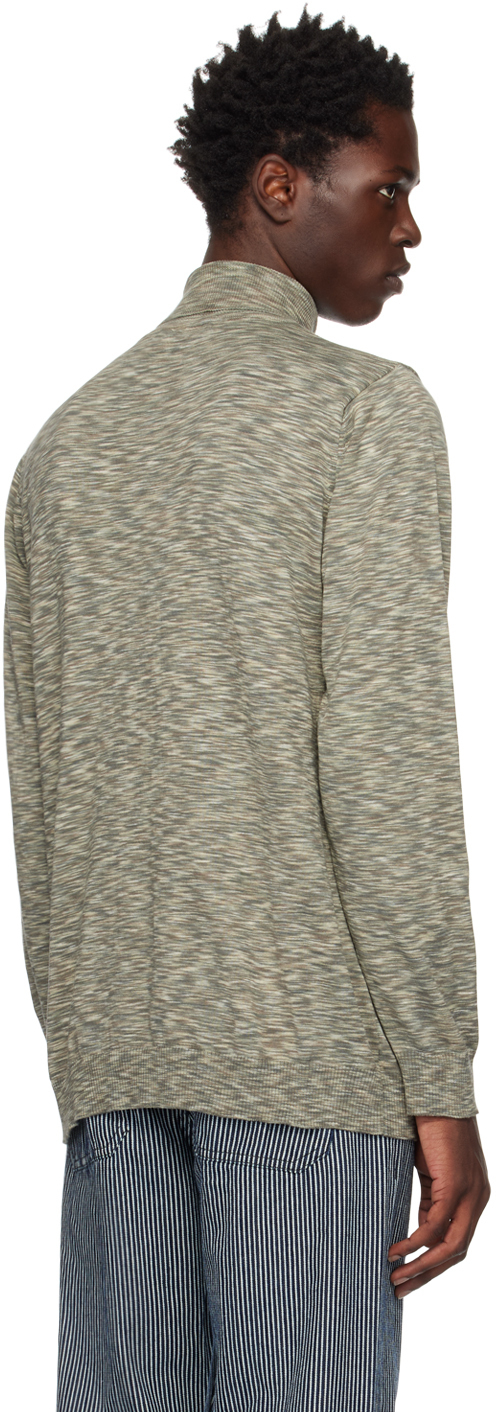 Gimaguas Khaki Stripe Turtleneck Gimaguas