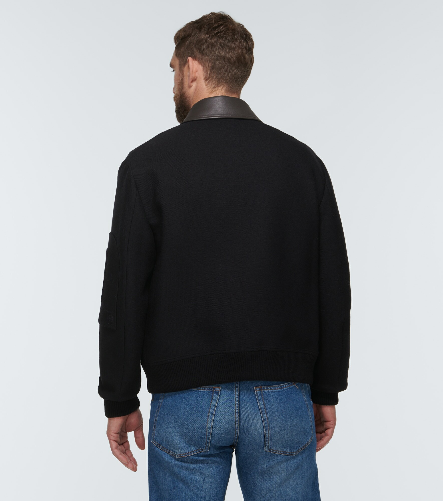 Loewe - Wool bomber jacket Loewe