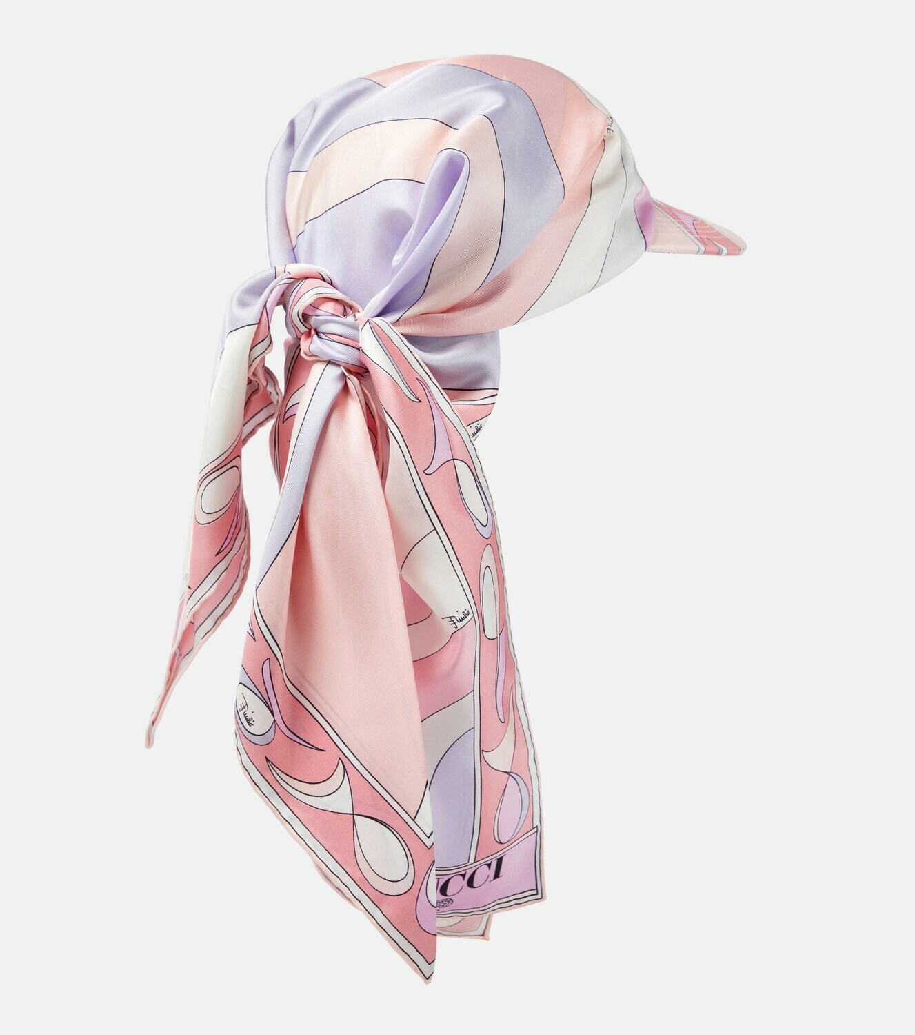 Pucci - Printed silk twill baseball cap Emilio Pucci