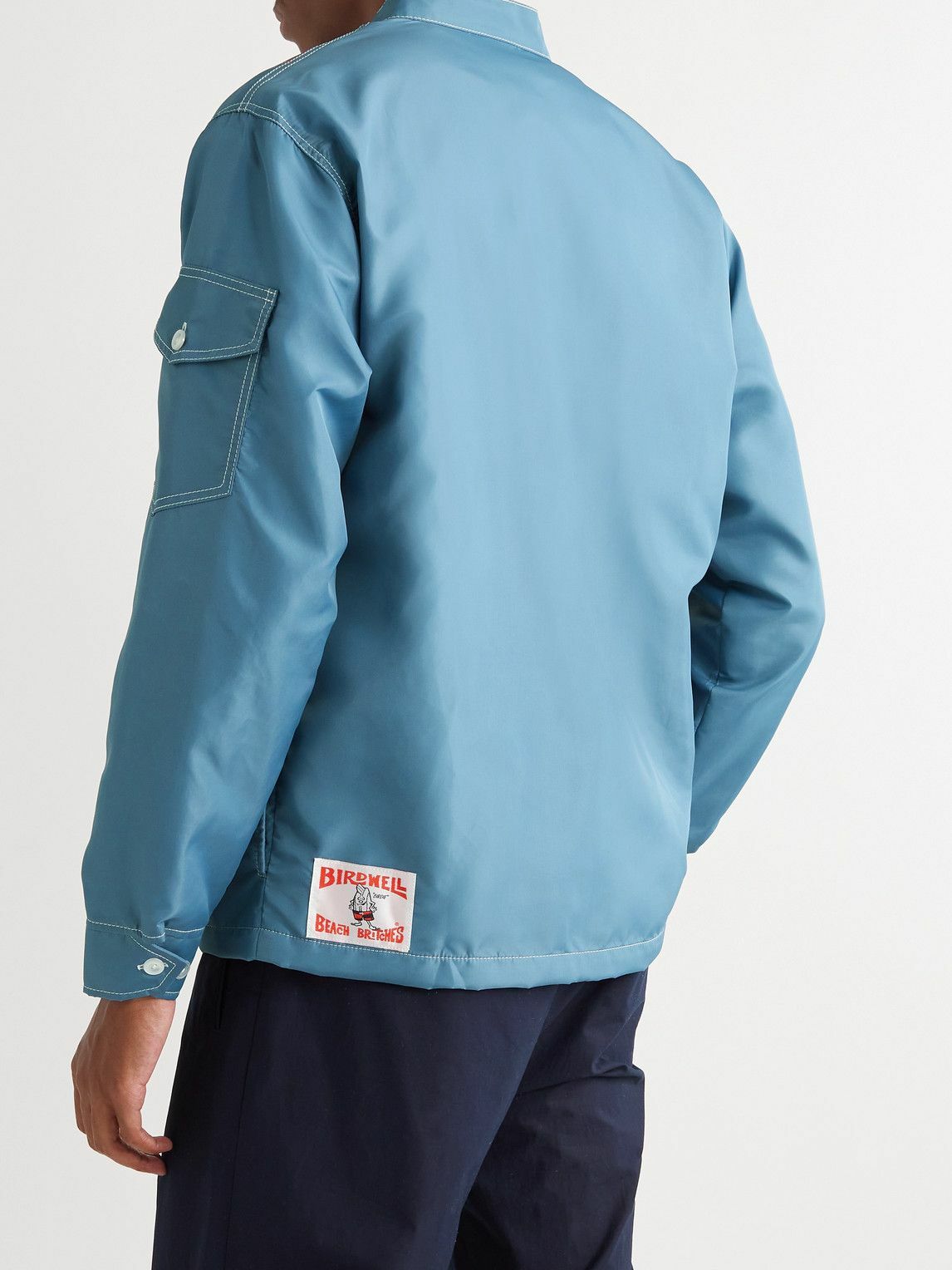 Birdwell - Le Mans Racing Striped Shell Jacket - Blue Birdwell