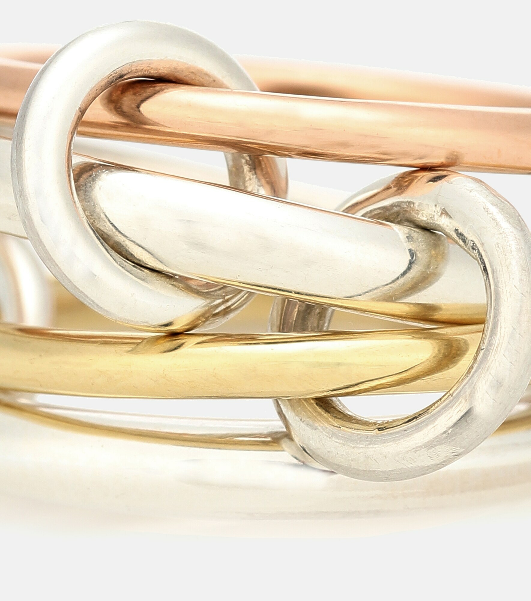 Spinelli Kilcollin - Hyacinth 18kt gold and sterling silver linked ...
