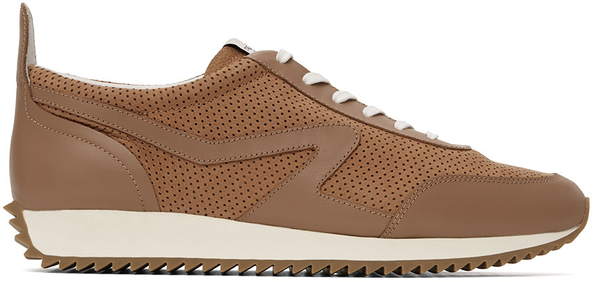 rag & bone Brown Retro Runner Low-Top Sneakers Rag and Bone