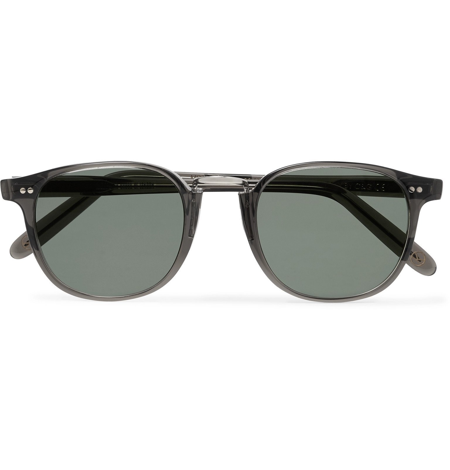 Kingsman - Culter and Gross Round-Frame Acetate Sunglasses - Gray Kingsman