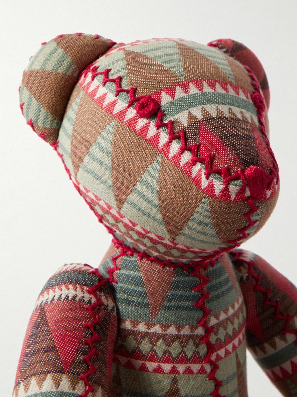 RRL - Patchwork Cotton Teddy Bear RRL