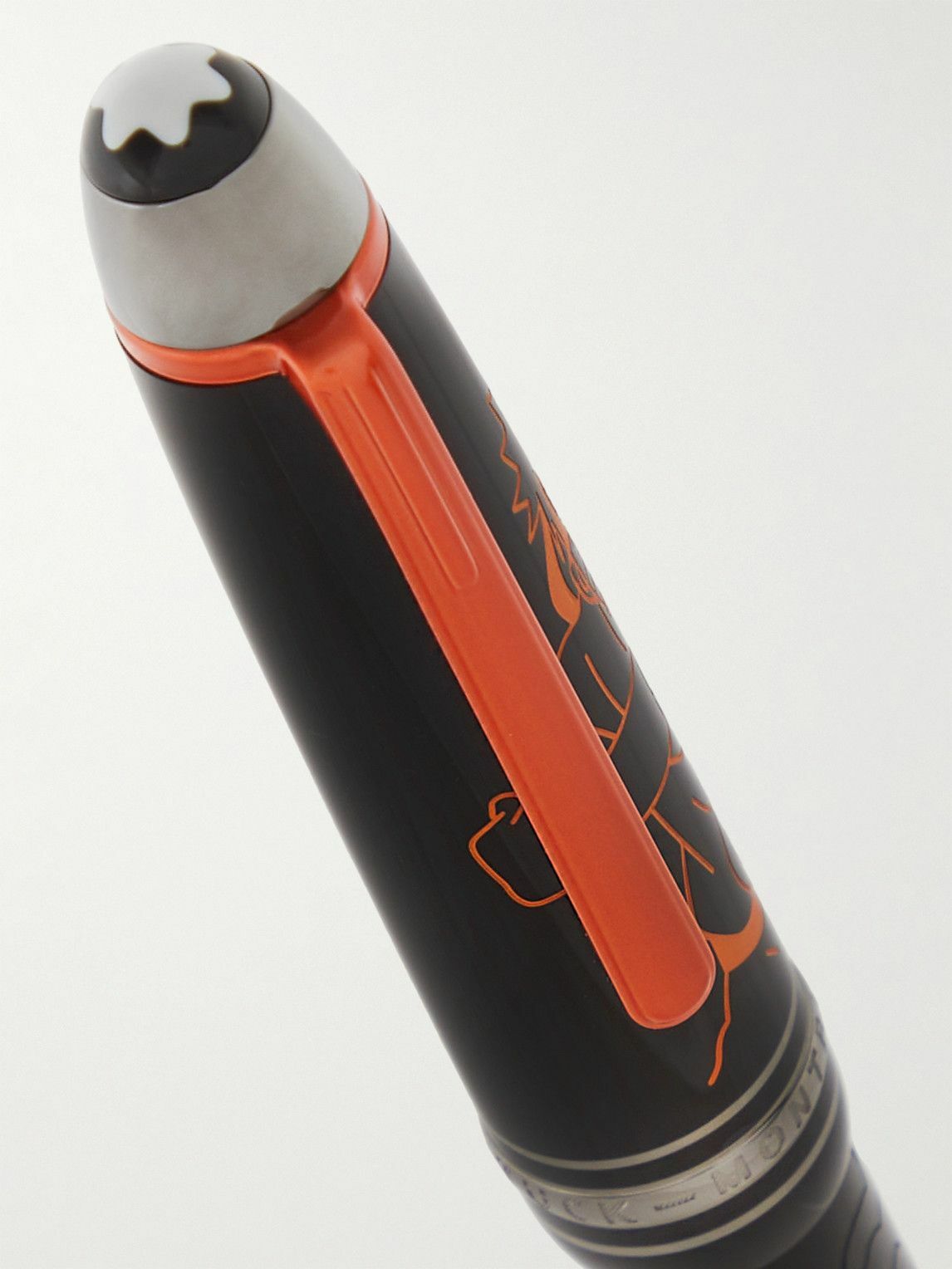 Montblanc - Naruto Meisterstück LeGrand Resin and Gold-Plated Fountain ...