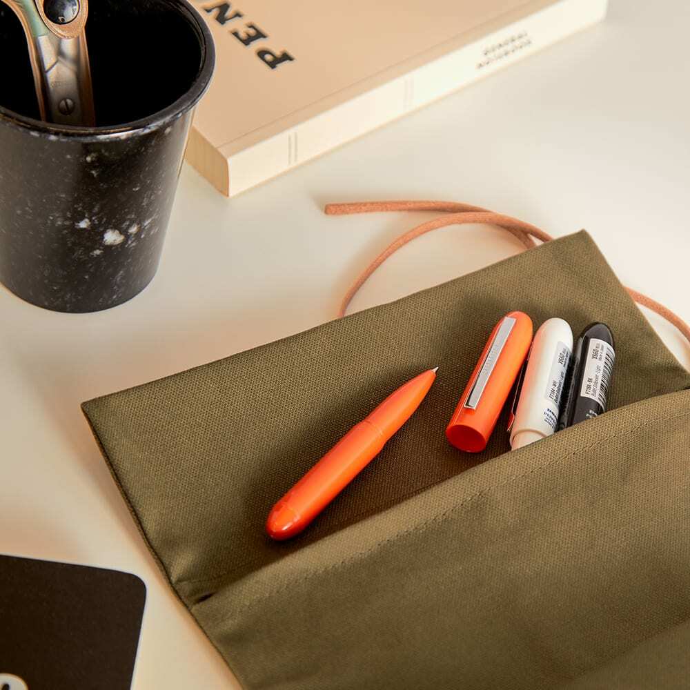 Hightide & Penco Penco Bullet Ballpoint Pen Light in Orange Hightide ...