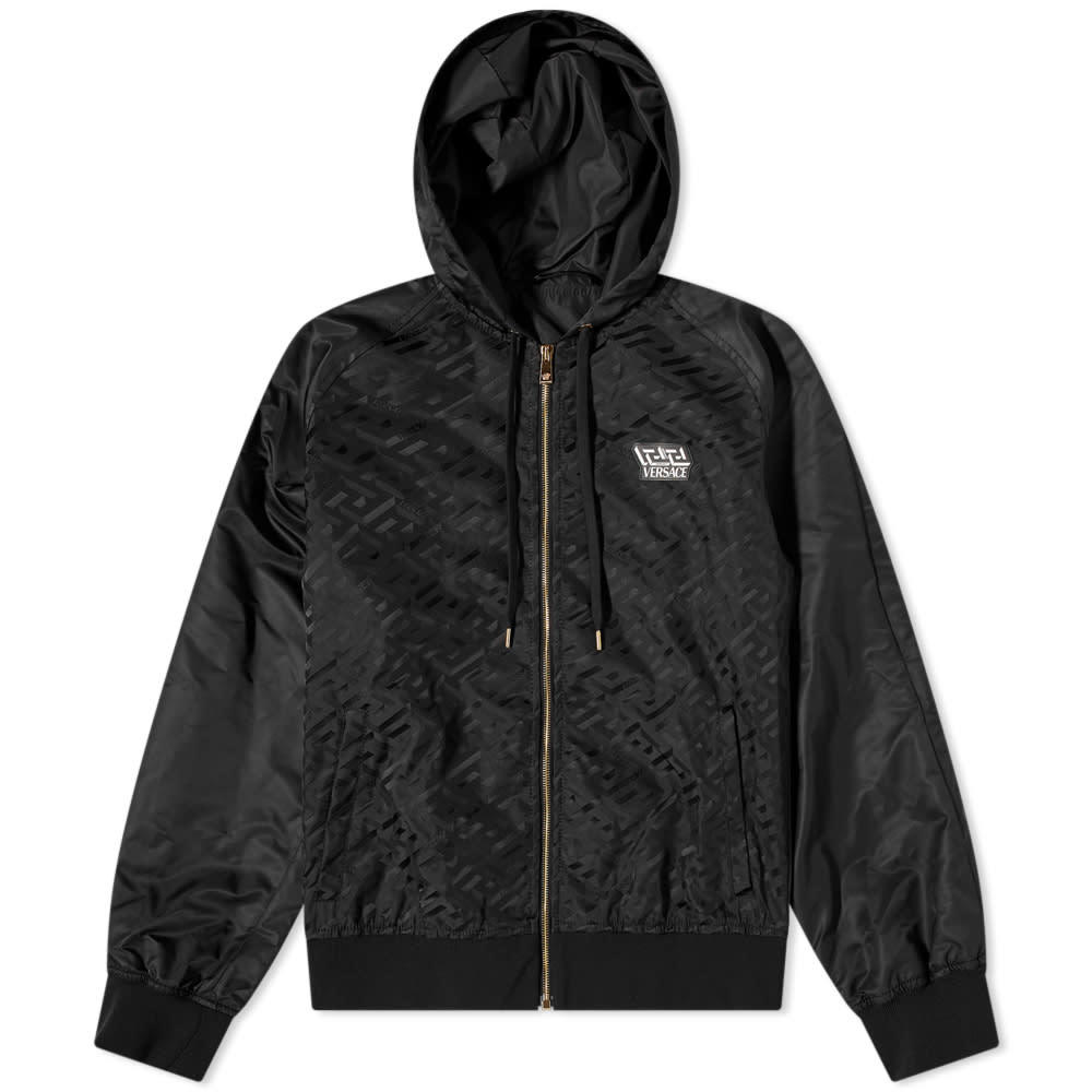 Versace New Logo Hooded Windbreaker Versace