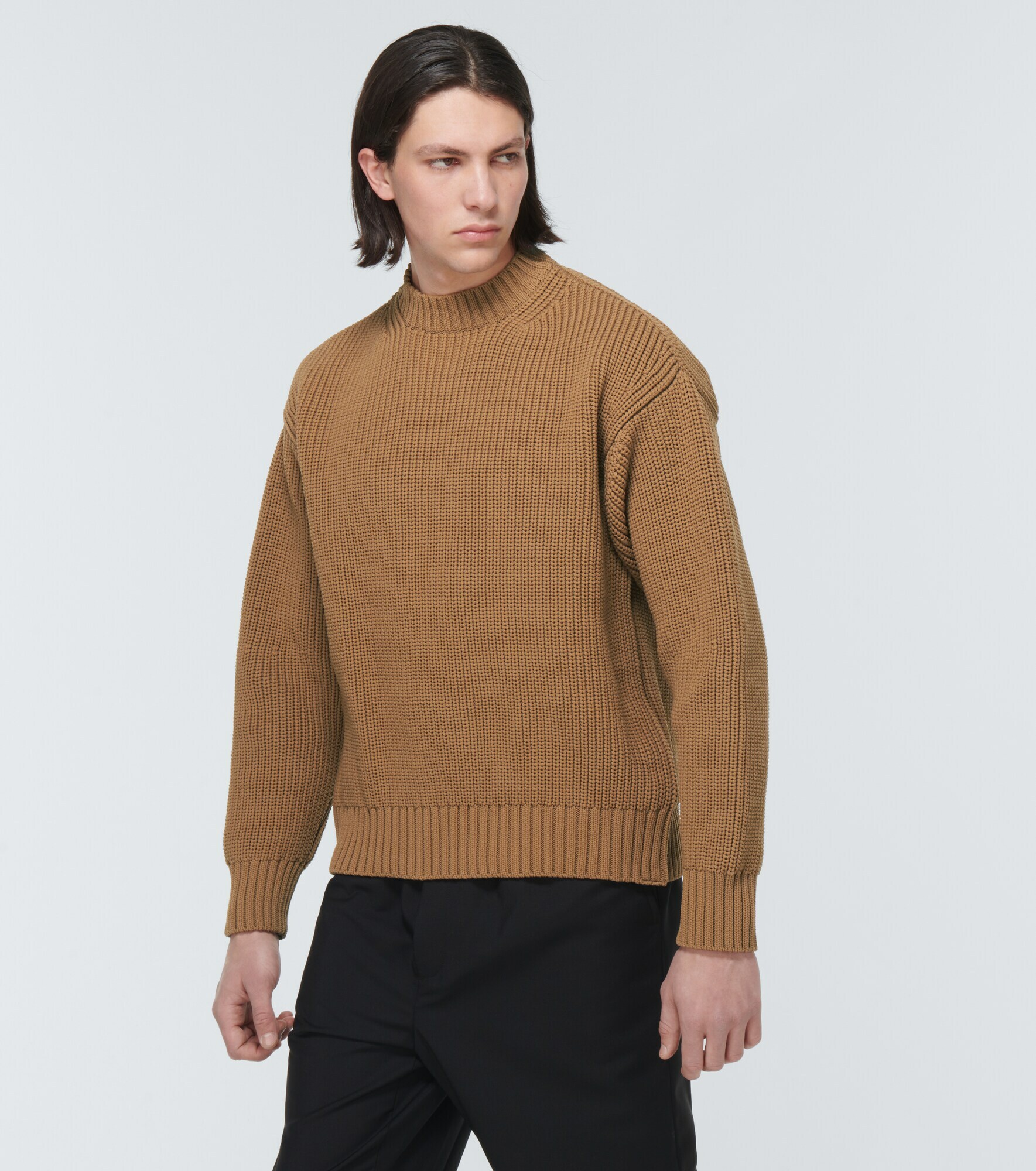 Sacai - Ribbed-knit sweater Sacai