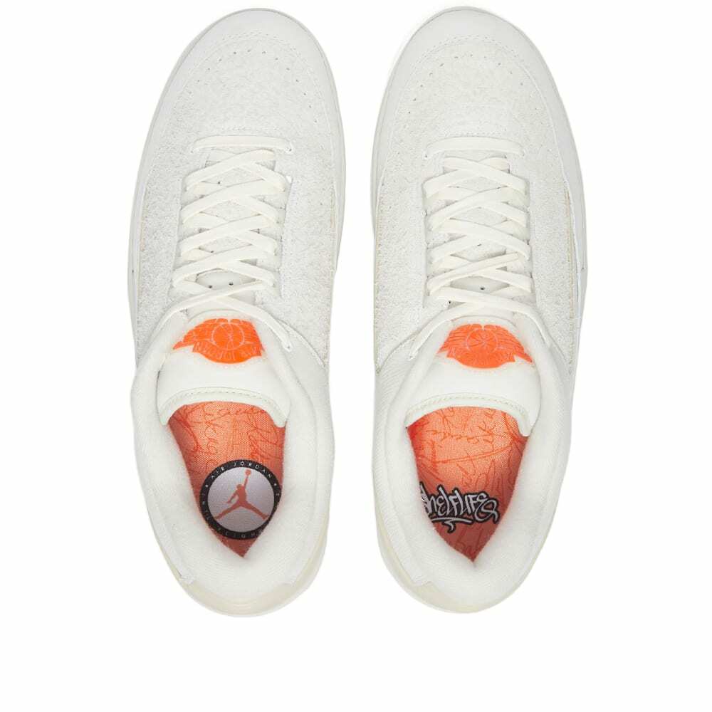 Air Jordan x Shelf Life 2 Retro Low SP Sneakers in Sail/Light Bone ...