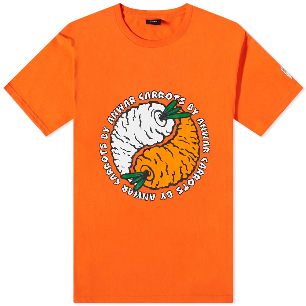Carrots by Anwar Carrots Men's Carrot Yang T-Shirt in Orange Carrots by ...