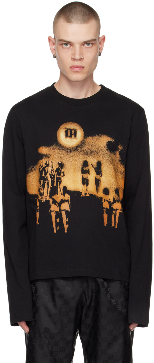 MISBHV Black Sunrise Long Sleeve T-Shirt MISBHV
