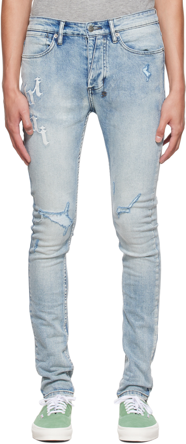 Ksubi Blue Van Winkle Kult Jeans Ksubi
