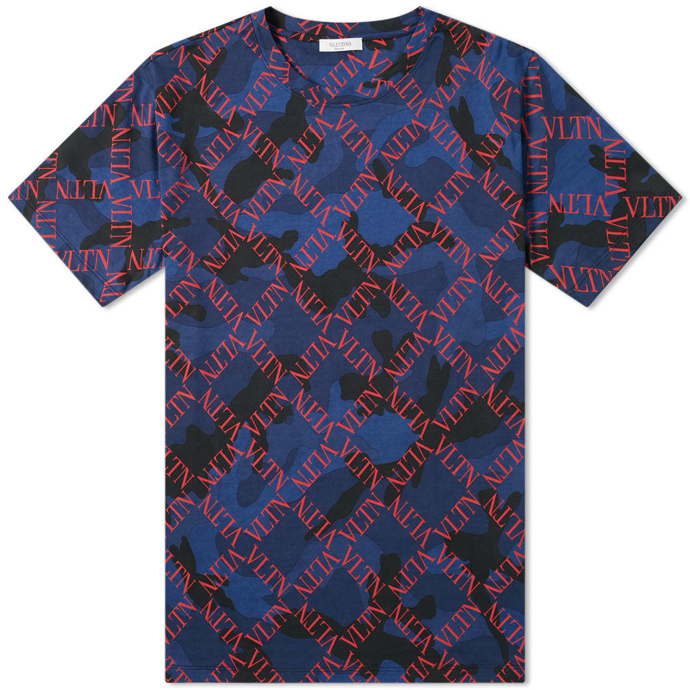 Valentino Camo VLTN Grid Tee Valentino