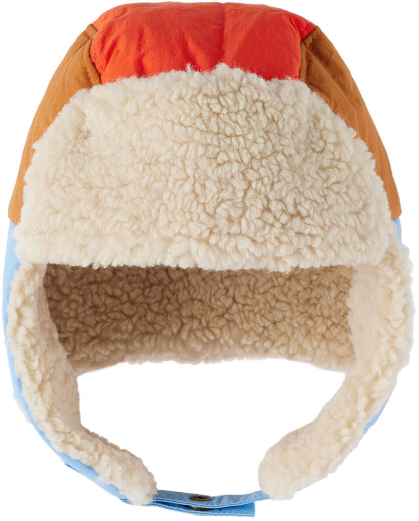 Bobo Choses Baby Multicolour Colorblock Chapka Hat Bobo Choses