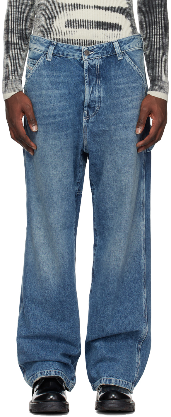 Diesel Blue D-Livery Jeans Diesel