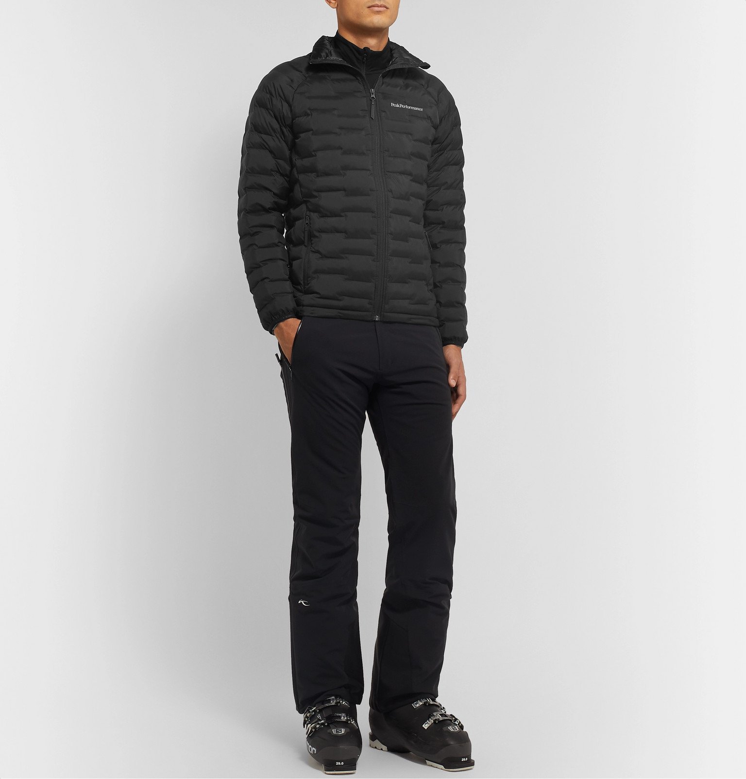 Peak Performance - Argon Quilted Shell Jacket - Black Peak Performance