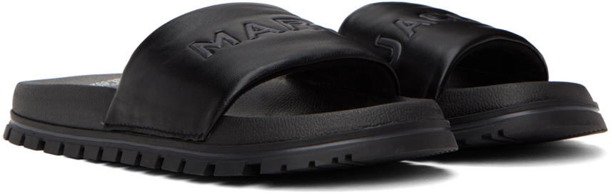 Marc Jacobs Black 'The Slides' Slides Marc Jacobs