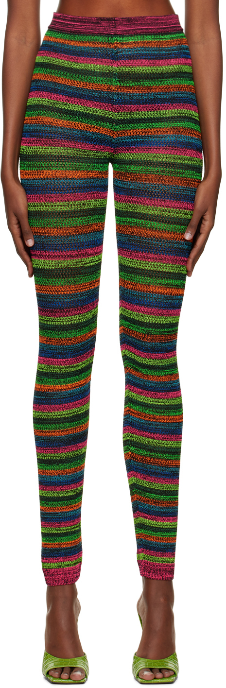 AGR Multicolor Striped Leggings AGR