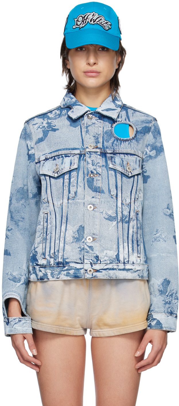 Off-White Blue Sky Meteor Denim Jacket Off-White