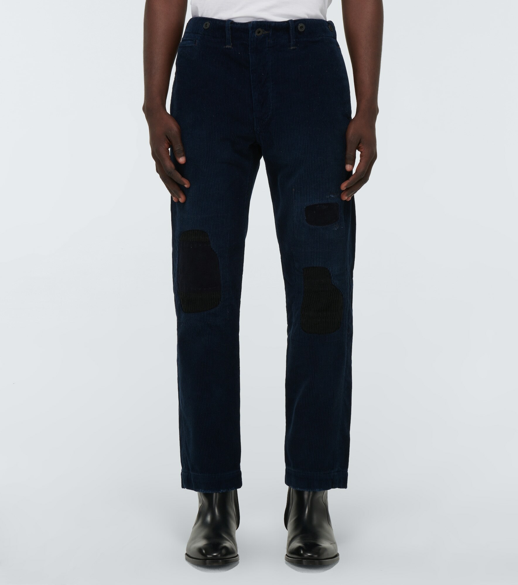 RRL - Distressed corduroy pants RRL